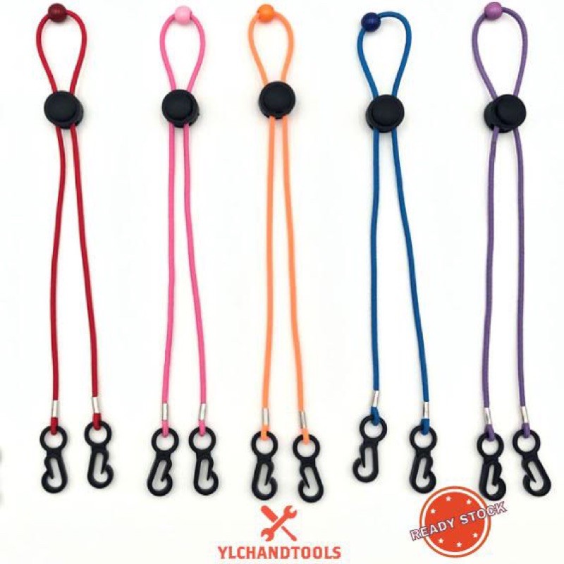 🔥READY STOCK🔥ADJUSTABLE FACE MASK LANDYARD EARLOOP STRING EXTENDER ...