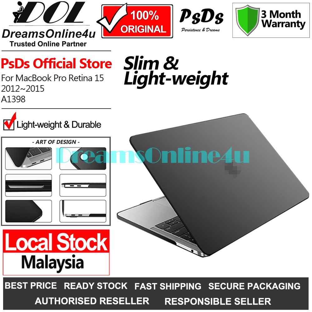 Matte Ultra Slim Light Weight Hard Cover Case for Laptop MB Pro Retina ...