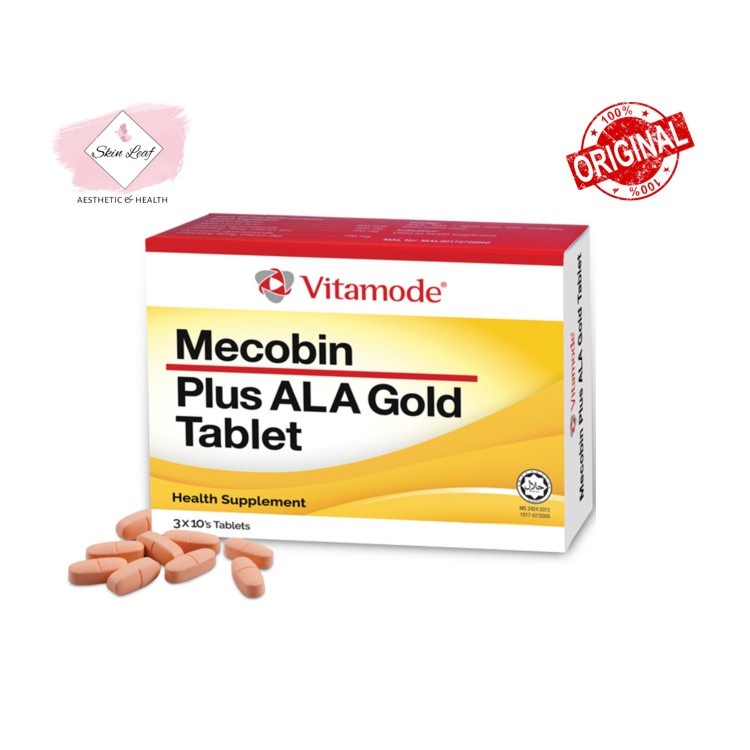 【Ready Stock 】Vitamode Mecobin Plus ALA Gold 30s | neuropathy ...