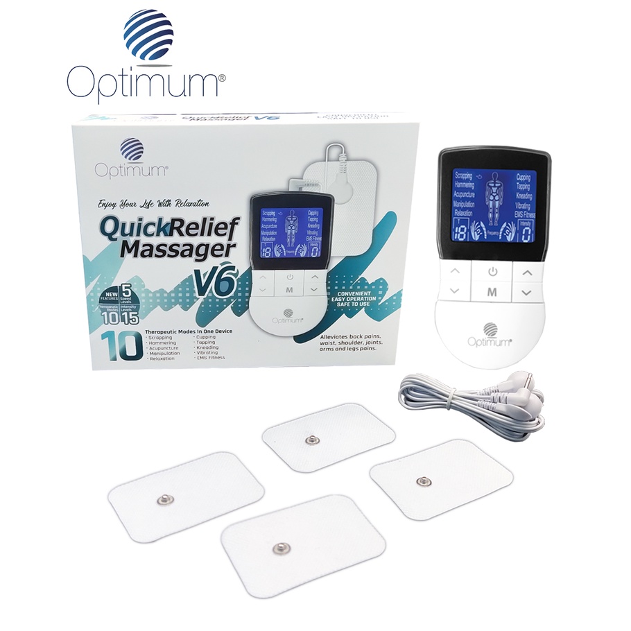 New Arrival Optimum Quick Relief Massager V6 Relieve Body Aches Muscle ...