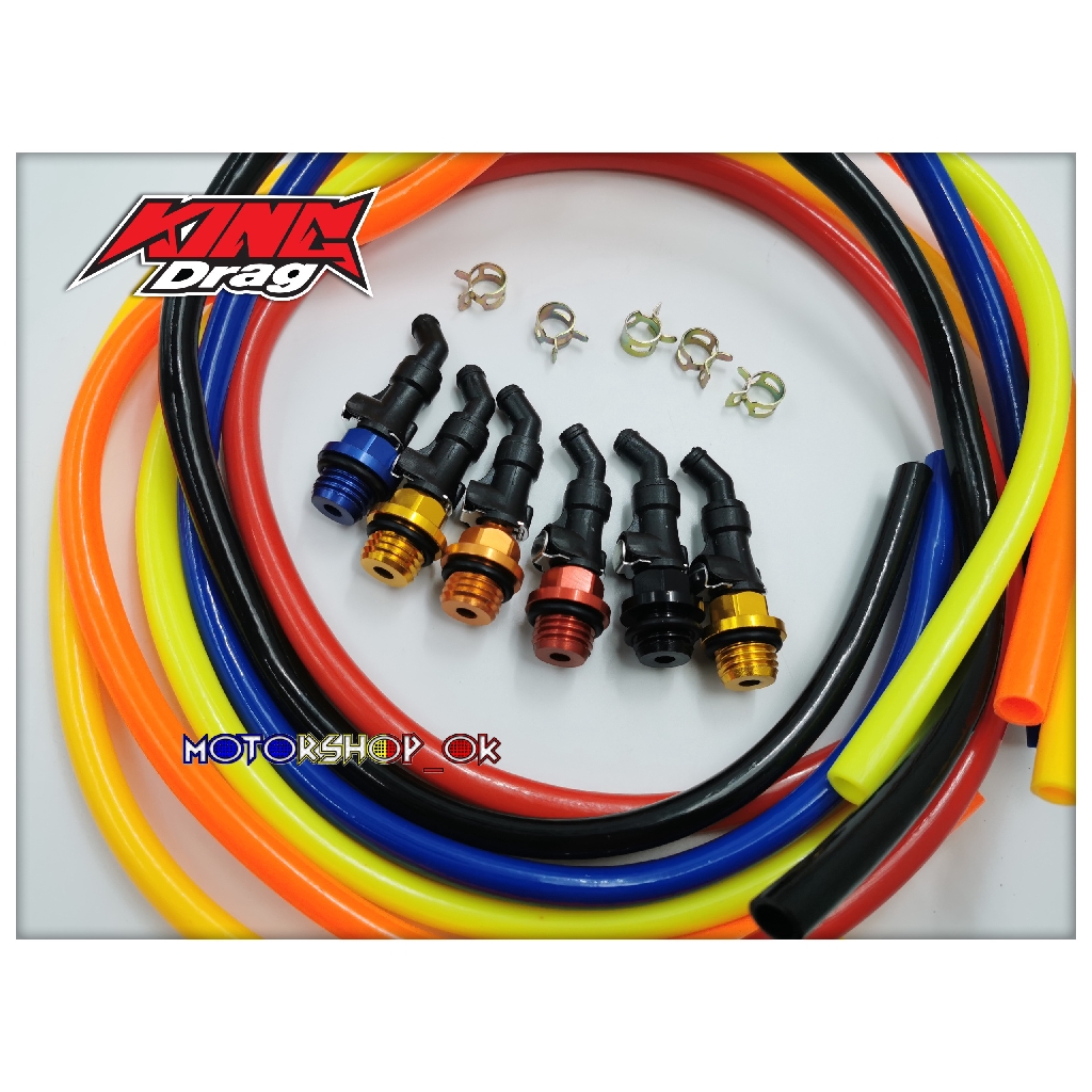 KING DRAG BY PASS HEAD 45 + BREATH TUBE JOINT ( UNIVERSAL) Y15 Y15ZR ...