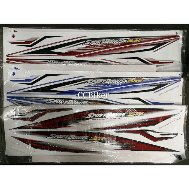 SYM Sport Bonus SR (1) Premium Sport Motor Body Sticker | Shopee Malaysia