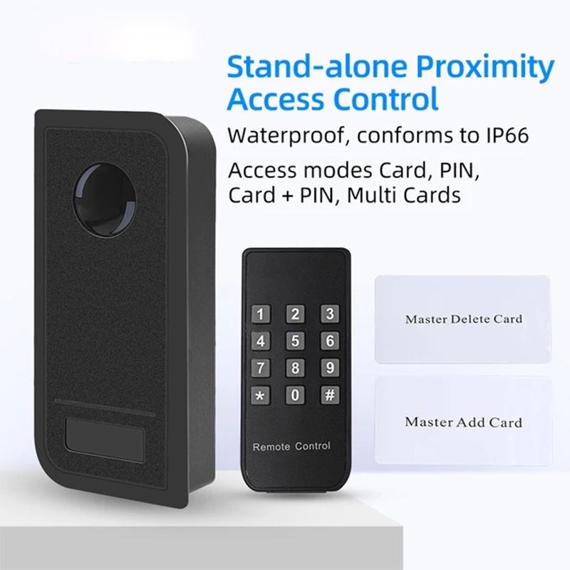 IP67 Waterproof 125KHz RFID Standalone Access Control Proximity Card ...