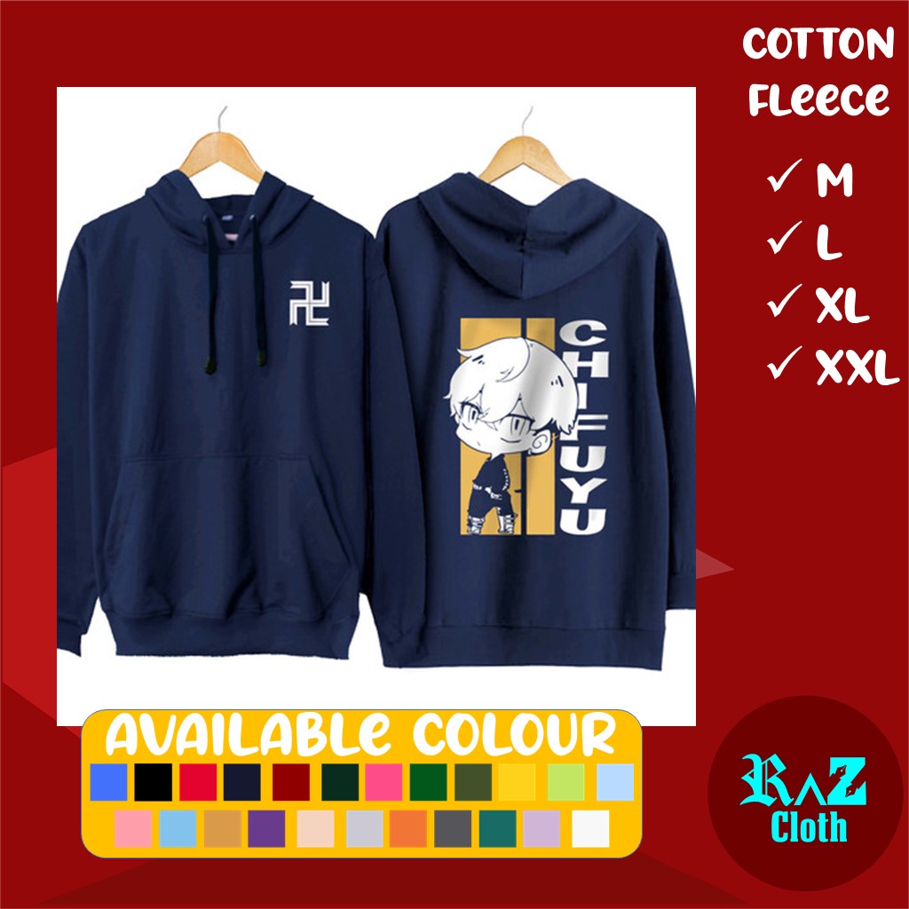 Hoodie MEN JUMPER CHIFUYU CHIBI ANIME TOKYO REVENGERS | Shopee Malaysia