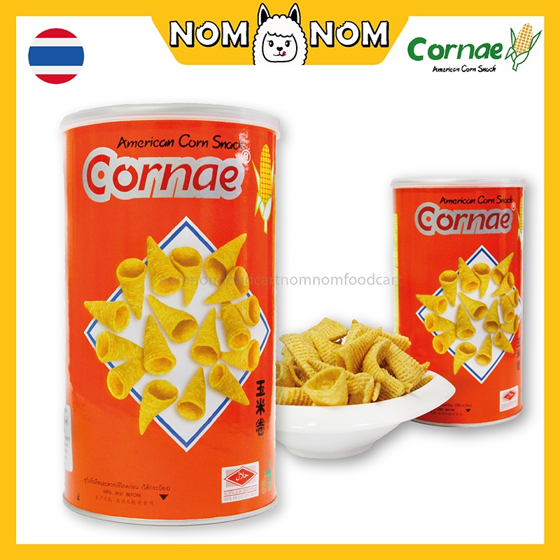 Thailand CORNAE American Corn Snack 70g 泰国尖角香脆玉米卷 Cone Shape Crispy ...