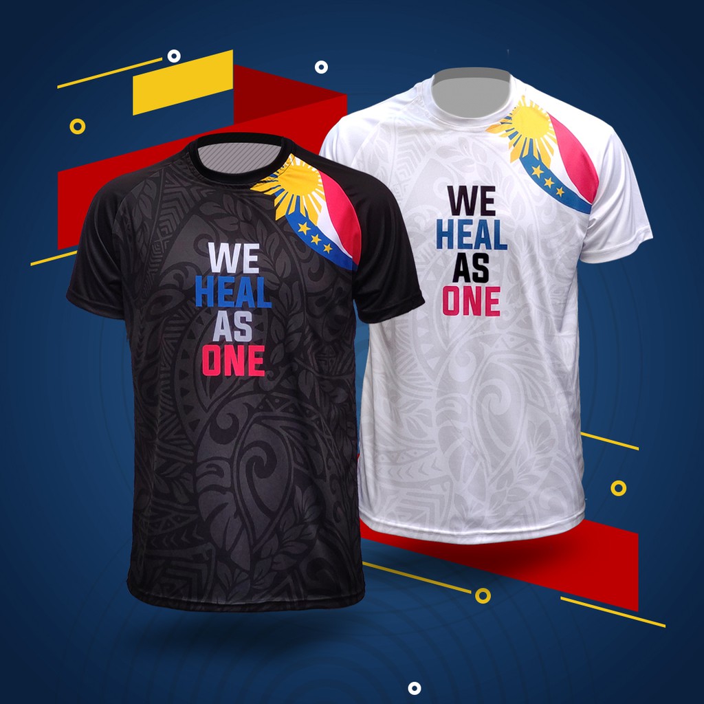 Pilipinas We Heal As One Statement Tshirt (Full Sublimation) | Shopee Malaysia