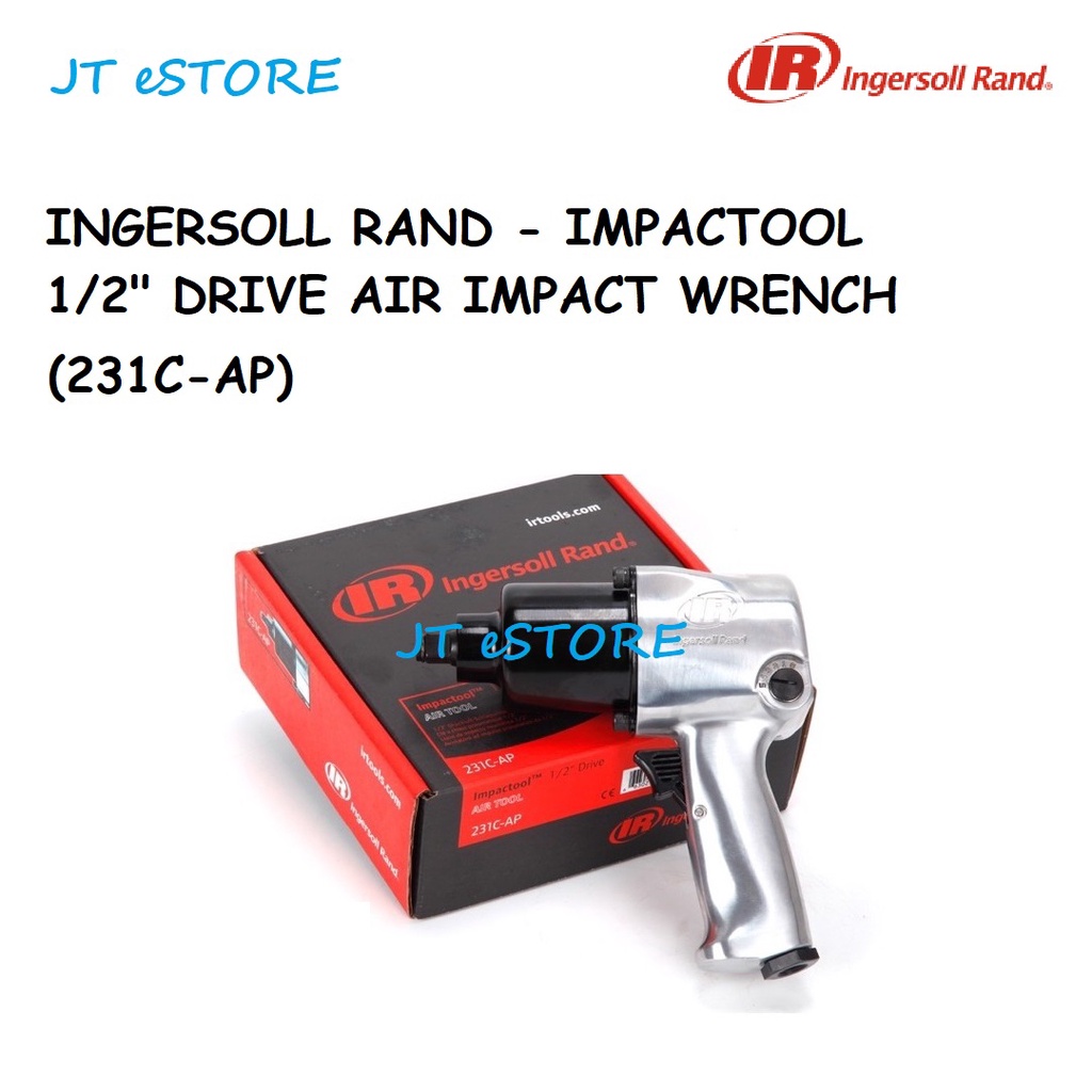 [JT eSTORE] INGERSOLL RAND Impactool 1/2" Drive Air Tool / Air Impact Wrench / Air Gun (231C-AP ...