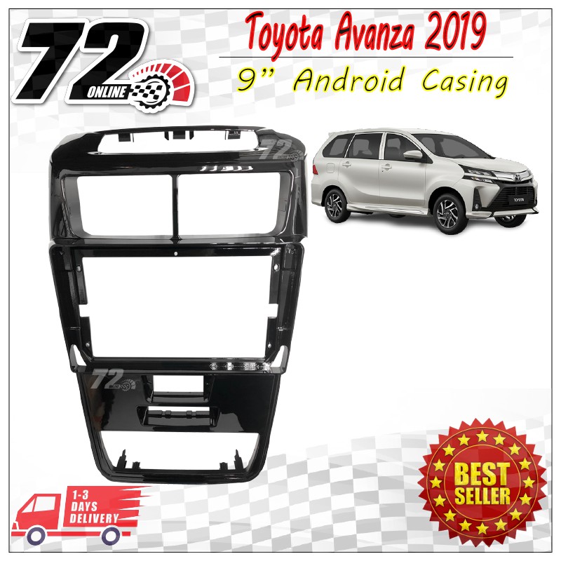Toyota Avanza 2019 9" Android Player Casing | Shopee Malaysia