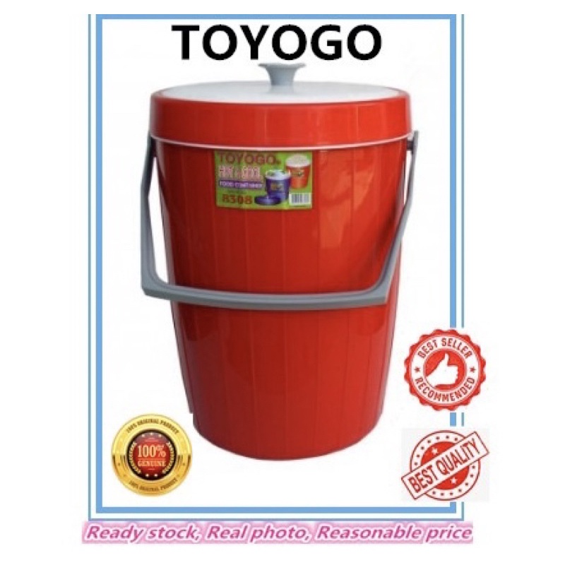 【TOYOGO】8306 / 8307 / 8308 HOT & ICE Bucket / Ice Box / Rice Bucket ...