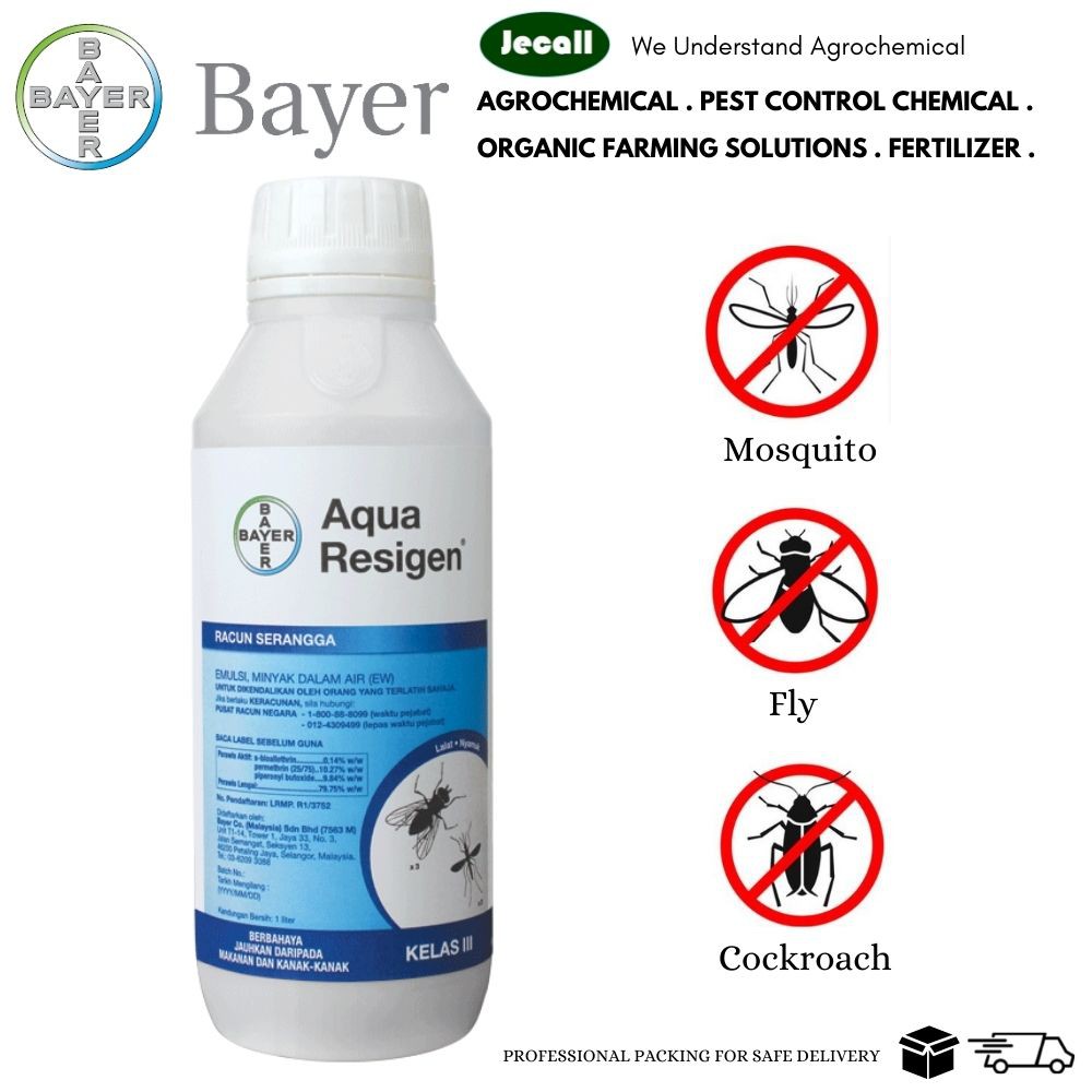 Bayer Aqua Resigen® 1 Liter / Lalat / Lipas / S-bioallethrin ...
