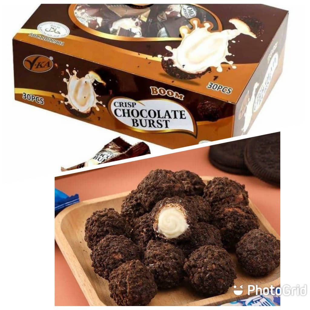HALAL !! Vka Cookie Lava Mini Choco Ball 30pcs | Shopee Malaysia