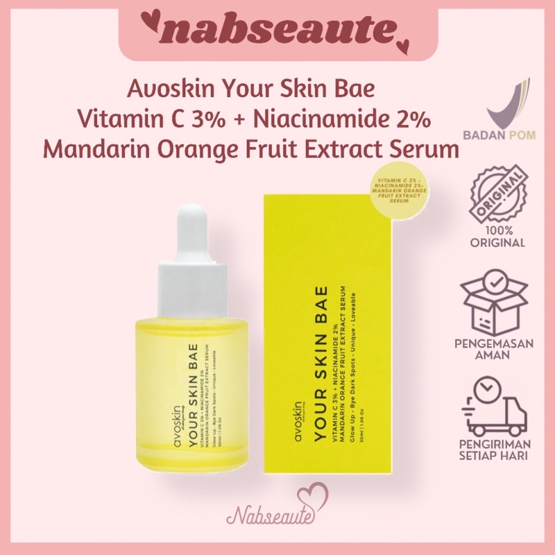Nabseaute Omboskin Your Skin Bae Vitamin C 3% Niacinamide Fruit Extract ...