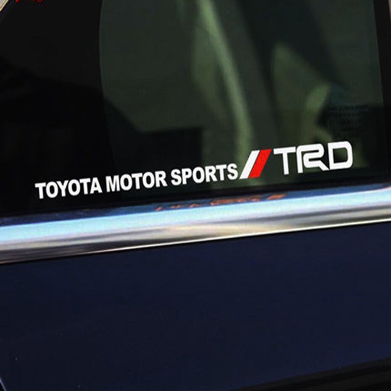 Applicable To Toyota Car Stickers, TRD Decoration, Modified Window ...