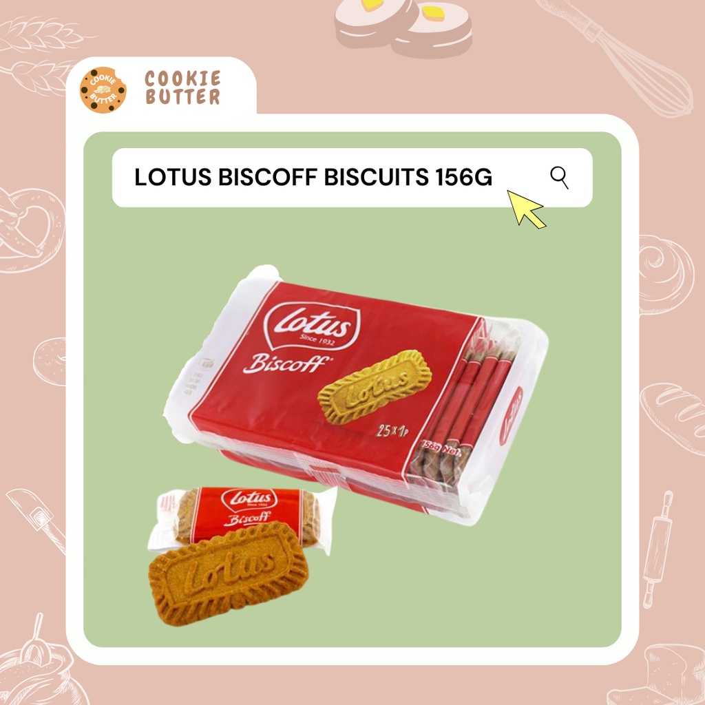 Lotus Biscoff Crumble/Lotus Biscoff Biscuit/Lotus Biscoff Cookies (125g ...