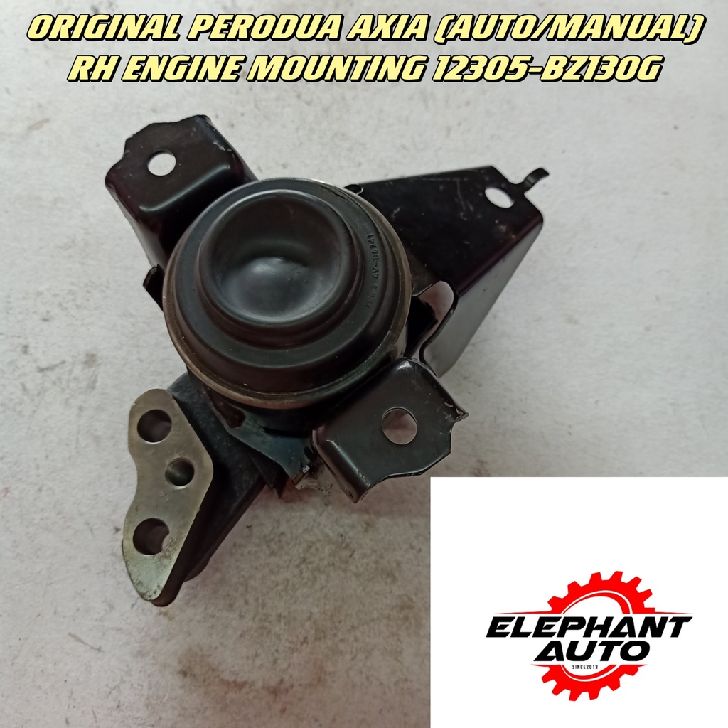 ORIGINAL PERODUA AXIA (AUTO/MANUAL) RH ENGINE MOUNTING 12305-BZ130G ...