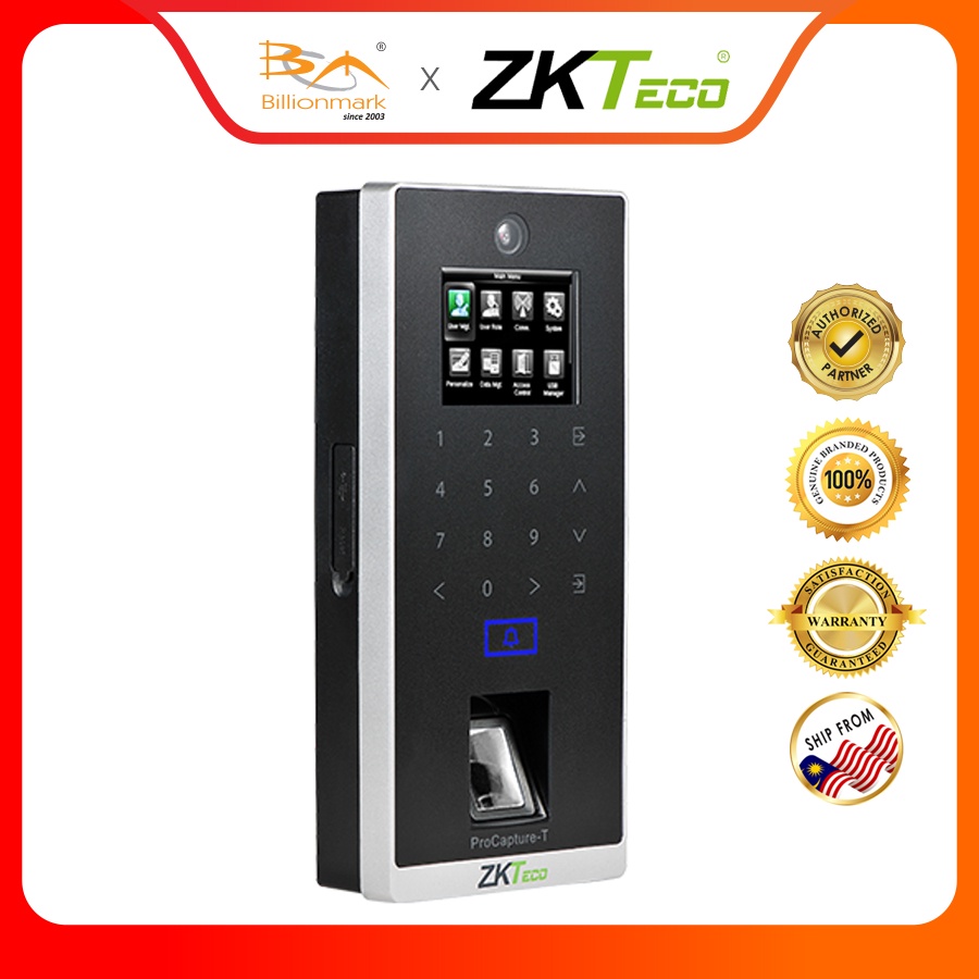 ZKTeco ProCapture-T/ID Fingerprint A/C Terminal With Built-In-Camera ...