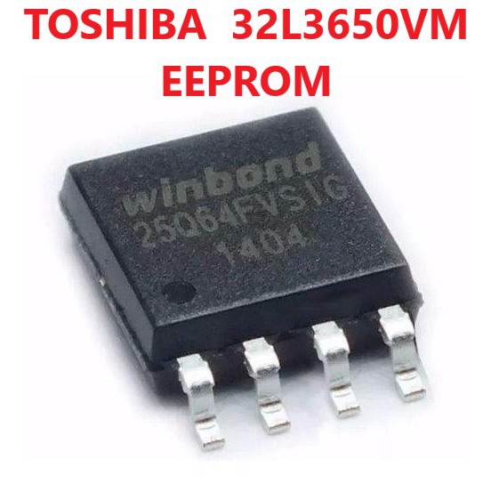 TOSHIBA 32L3650VM W25Q64 25Q64 BIOS IC WINBOND EEPROM FIRMWARE | Shopee Malaysia