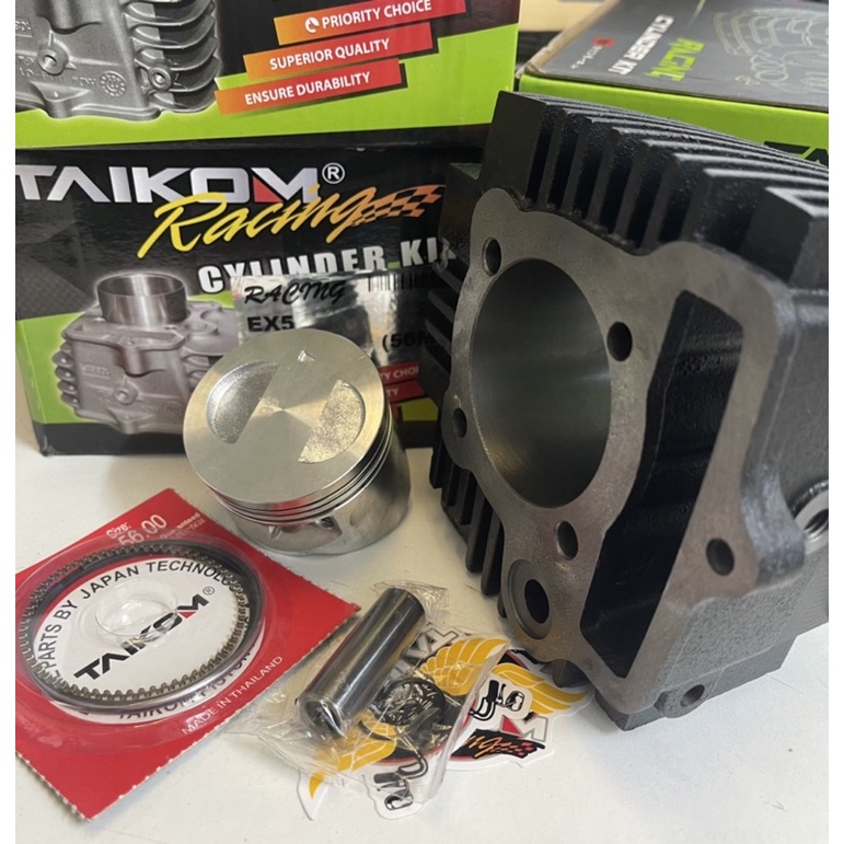 TAIKOM RACING EX5 HI-POWER 56MM BLOCK KIT SET (FLAT HIGH COMPRESSURE ...