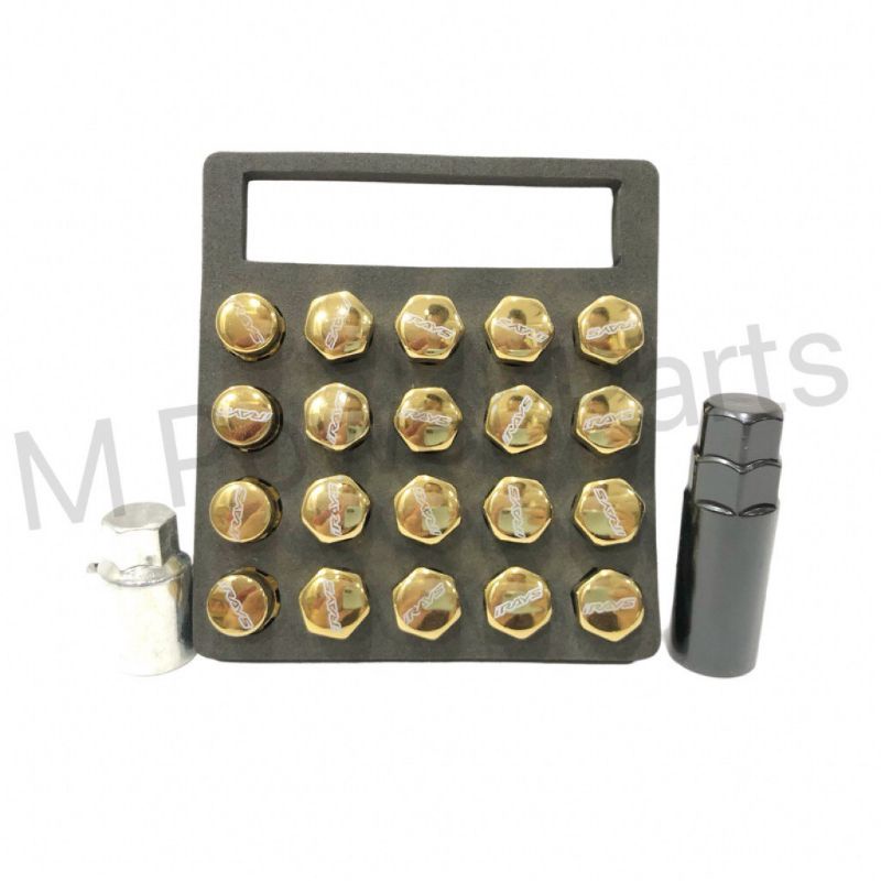 20Biji Wheel Nut Besi X50,X70,Exora,Preve,Suprima S,Persona,Saga BLM ...