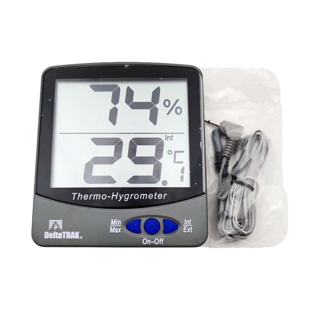 [100% Original] DeltaTrak Jumbo Display Digital Thermo-Hygrometer ...