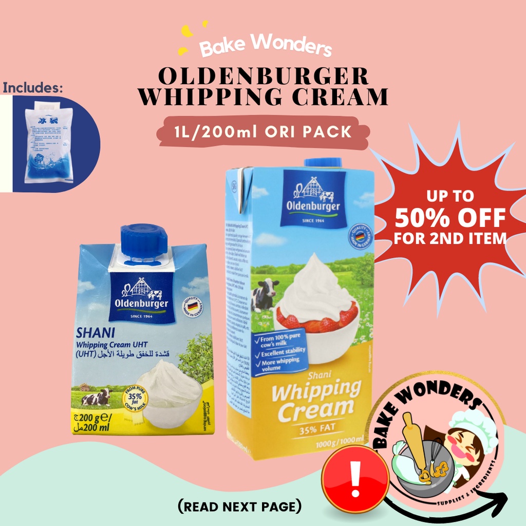 [ Chill ] Oldenburger Whipping Cream/ Oldenburger Whipped Cream ...