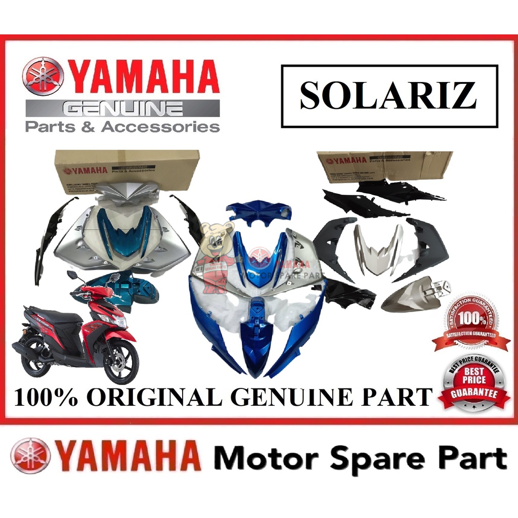 100% ORIGINAL YAMAHA SOLARIZ COVER SET 0 BF4-F0000-00 COVERSET SHOOT ...