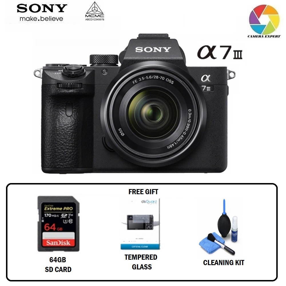 Sony Alpha A7 MARK III / A7III / A7 III / A73 / A7MK III / A7MK3 Body ...