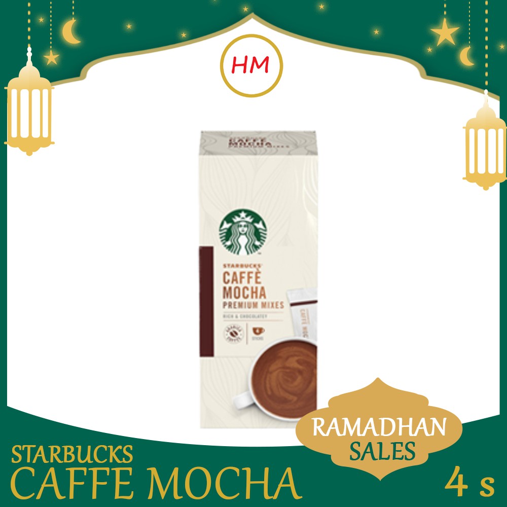 Starbucks Caffè Mocha Premium Instant Coffee Mixes (4 Sticks/Box) | Shopee Malaysia