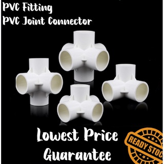 PVC Conduit Pipe 20mm Fitting Joint / Connector Fittings Penyambung Paip DIY Electrik Electrical ...