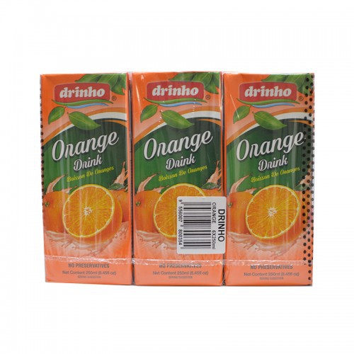 Drinho Drink - Orange (6 x 250ml) | Shopee Malaysia