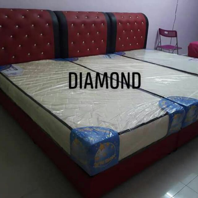Katil divan single+tilam 6inchi | Shopee Malaysia