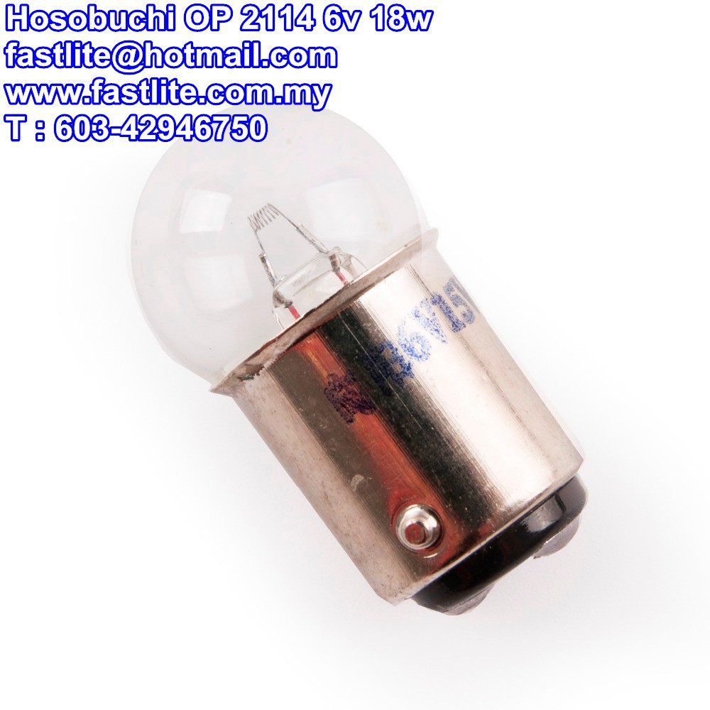 Hosobuchi OP 2114 6v 18w Microscope bulb | Shopee Malaysia