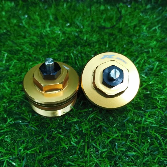 YAMAHA R25 V1 FORK NUT ALLOY (GOLD) | Shopee Malaysia