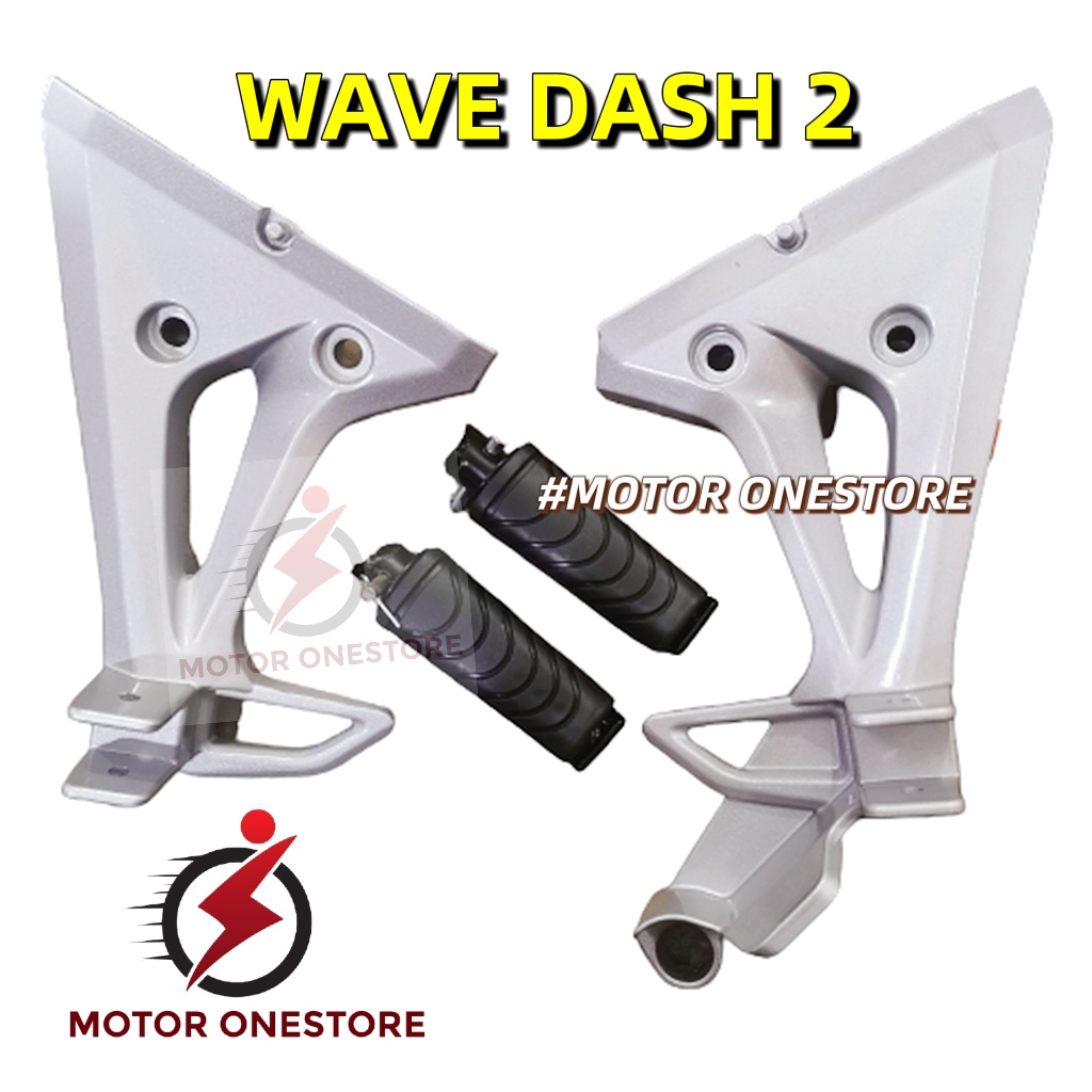 WAVE DASH 2 REAR FOOTREST BRACKET LEFT RIGHT/ BRACKET FOOTREST BELAKANG ...