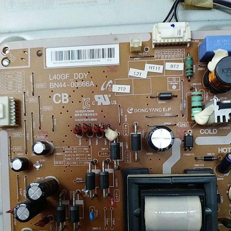 🇲🇾BN44-00496B Samsung TV UA40EH5000 UA40EH5000R Power Supply Board ...