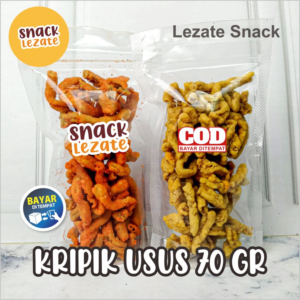 Chicken Intestine Chips 70GR Delicious Crispy / Spicy Intestine Chips ...