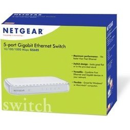 NetGear GS605 5-Port Gigabit Ethernet Switch - READY STOCK | Shopee Malaysia