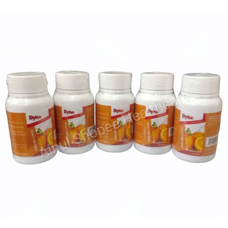 DYNA VITAMIN C 500MG (100 Tablets) | Shopee Malaysia