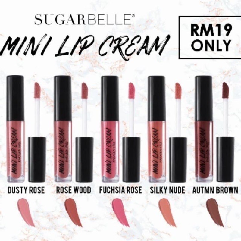 MINI LIPCREAM SUGARBELLE & FREE GIFT 🔥SUGARBELLE GOLDEN EDITION🔥 HOT ...