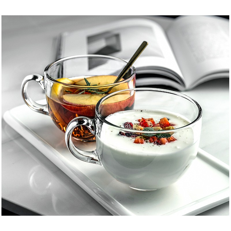 Transparent Mug with Big Mouth (Mug Besar) | Shopee Malaysia