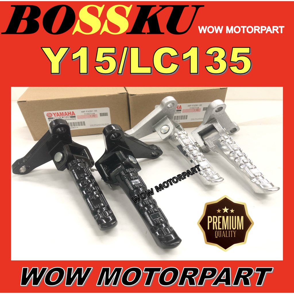 LC150 FOOTREST BAR RACING Y15ZR REAR FOOTREST STAY RACING PNP LC 135 ...