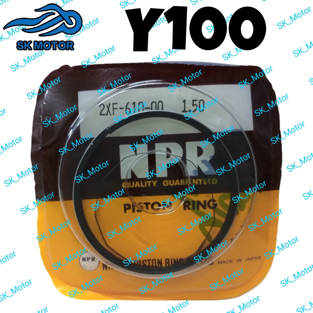 STD~100 (Made In Japan) Yamaha Y100 Sport Original Piston + NPR Ring ...