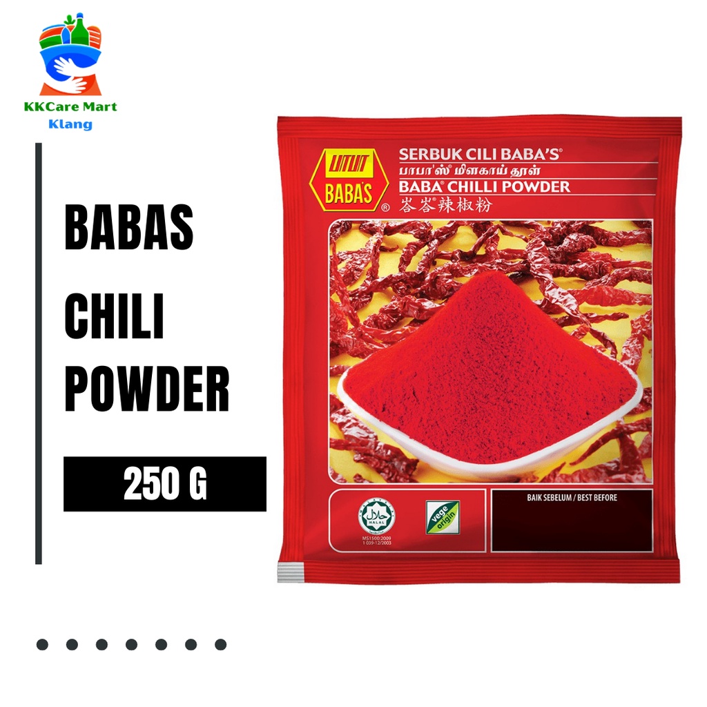 BABAS - BABA Chilli Powder 250g | Shopee Malaysia