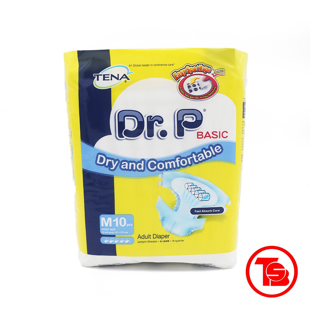 Tena Dr. P Adult Diaper XL8 / L8 / M10 | Shopee Malaysia