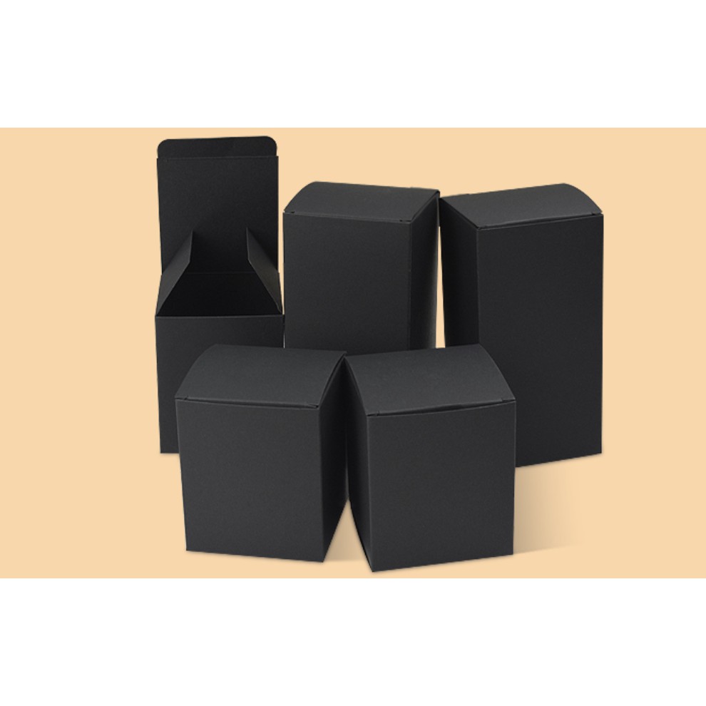 Paper box Black box wholesale/ foldable hard packing/ gift box craft ...