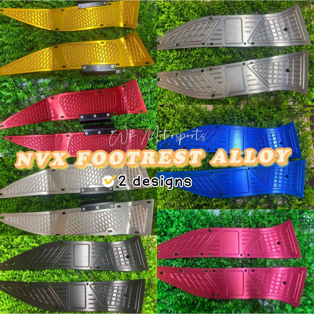 SEMSPEED NVX//AEROX CNC ALLOY FRONT FOOTREST/FLOWBOARD/FRONT FOOTREST ...