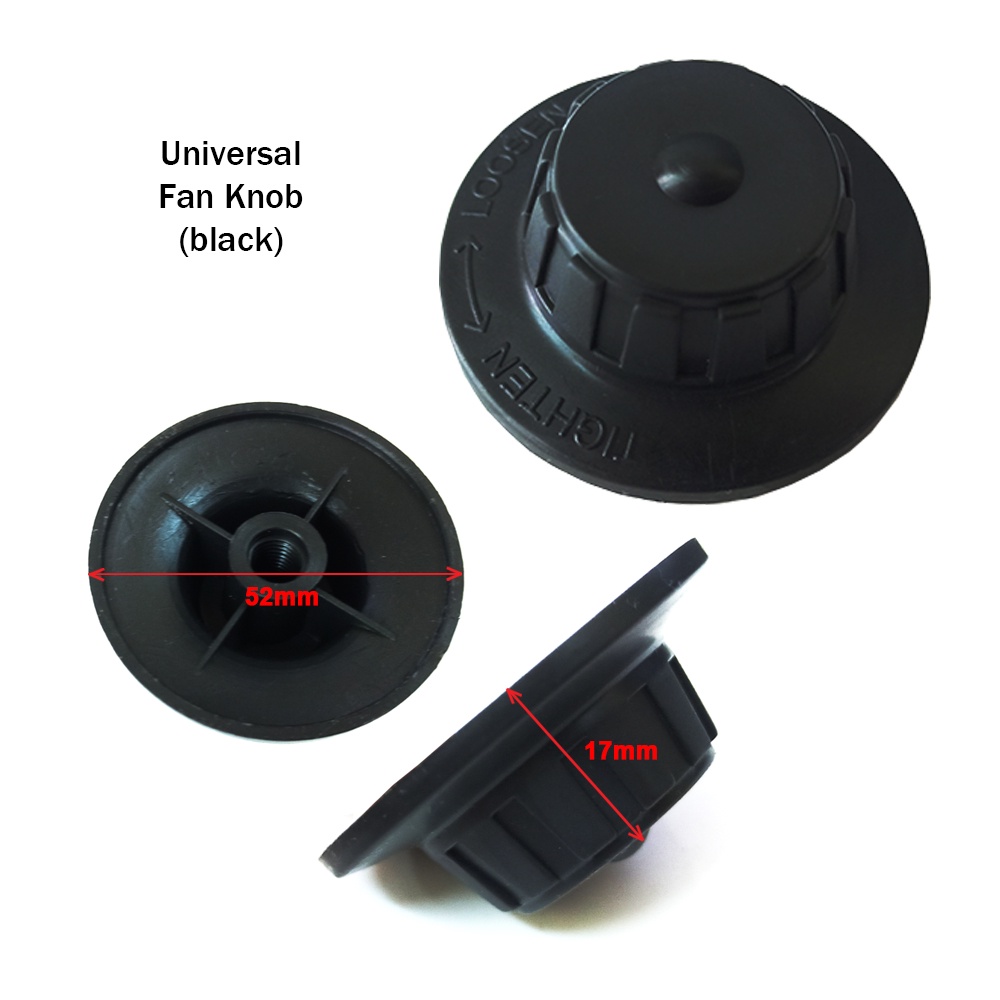 Universal Fan Knob Fan Cap Fan Guard Lock Bilah Daun Kipas | Shopee ...
