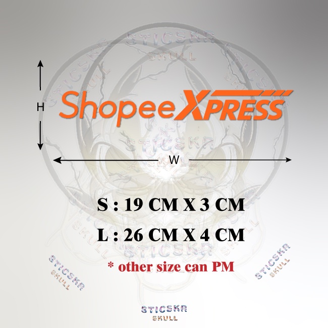 Shopee Express Sticker Car / Stiker Kereta Motor | Shopee Malaysia