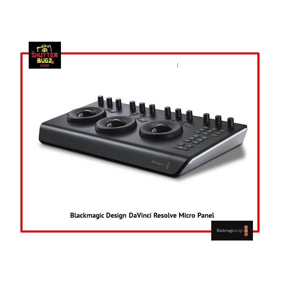 Blackmagic Design DaVinci Resolve Micro Panel (c/w Resolve Studio ...