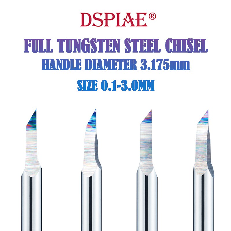 DSPIAE PB Series Tungsten Steel Panel Line Scribing Chisel Blades ...